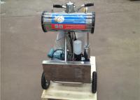 China Single Bucket Sheep Mobile Milking Machine With 25 Liter Stainless Bucket for sale