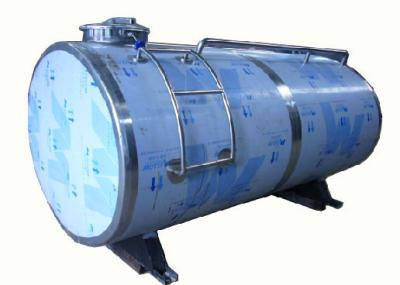 China Stainless Steel Milk Cooling Tank , Milk Chiller With Refrigeration System for sale