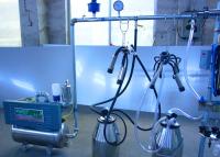 China 25L Cows Stainless Steel Mobile Milking Machine With CE / ISO Approved for sale