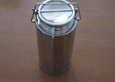 China Food Grade Metal Stainless Steel Milk Can For Storing / Transporting Milk for sale