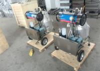 China Mobile Type Portable Milking Machine With Stainless Steel Bucket , Customized for sale