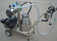 China Small Homemade Plastic Mobile Milking Machine With L90 Milking Pulsator for sale