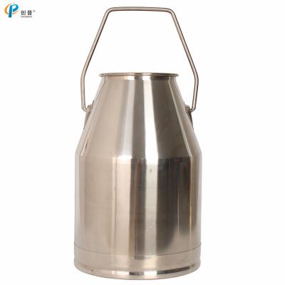 China Heavy Duty 25L Stainless Steel Milking Bucket Pail Without Lid For Most Machines for sale