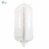 China 4-6mm Thickness 28L Glass Milk Meter High Borosilicate Material For Accurate Measuring for sale