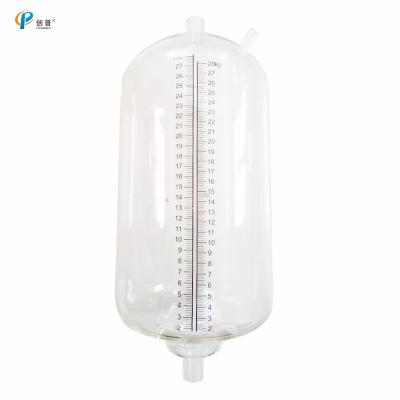 China 4-6mm Thickness 28L Glass Milk Meter High Borosilicate Material For Accurate Measuring for sale