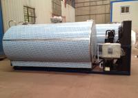 China Large Capacity 6000L Horizontal Milk Cooling Tank with Direct Expansion Refrigeration System for sale