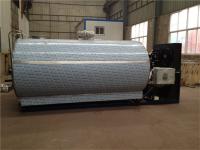 China 5000L Horizontal Milk Storage Tank 10KW With Cooling System for sale