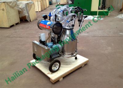 China Sheep Portable Milk Machine Double Milking Barrel for Dairy Farms for sale