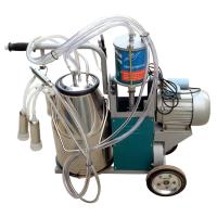 China HL-JN04 Electric Motor Piston Mobile Milking Machine Dairy Milking Equipment for sale