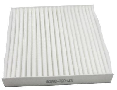China 80292 TG0 T01 Honda Cabin Filter Car Air Conditioning Cooling System City Fit Crider for sale