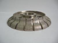 China Diamond Cutting Round Edge Polishing Wheels For Marble for sale