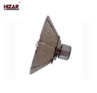 China Vacuum Brazed Profile Wheel For Granite Marble Stone Shaping And Profiling for sale