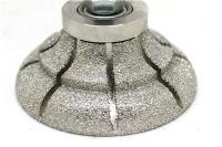 China Vacuum Brazed Profile Wheel For Granite Marble Stone Shaping And Profiling for sale