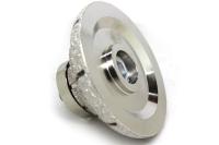 China Vacuum Brazed Profile Wheel For Granite Marble Stone Shaping And Profiling for sale