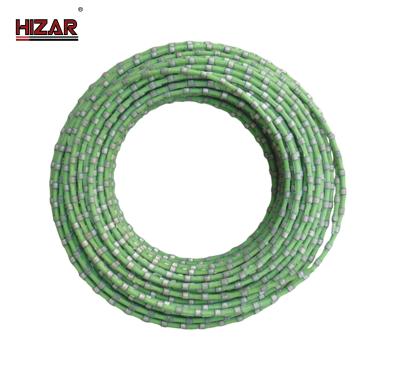 China 40 Bead / M   Sharp And Efficient Plastic Diamond Wire Saw Used In Stone Factories for sale