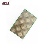 China Sponge No35 Grit OEM Color Diamond Hand Polishing Pads Polishing Pad 105x55mm for sale
