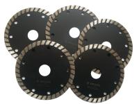 China Turbo 35cm 22.23mm Central Hole Concrete Cutting Blade 8cm Porcelain Tile Cutting Disc for sale