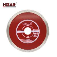 China Porcelain Tile 105mm 115mm Diamond Saw Blades Red OEM 2.2mm Hole for sale
