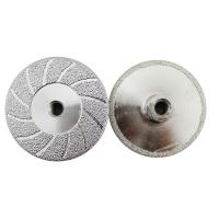 China 14 Diamond Concrete 1.8mm Diamond Saw Blades Vacuum Brazed 22.23mm Inner Hole for sale