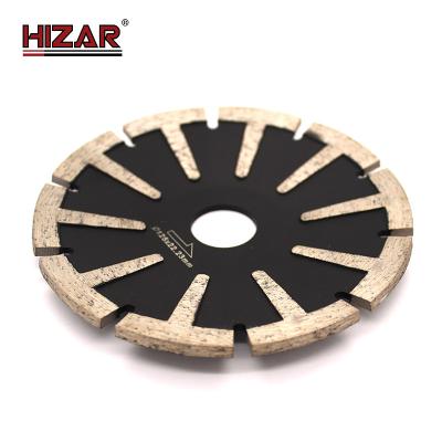 China 125mm T Shaped Diamond Saw Blades 7mm Granite Stone 20mm Hole Marble Cutting Blade for sale