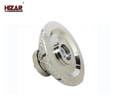 China Granite Stone Stone Router Bits 5/8-11 Thread Demi Bullnose 75mm No 2 Grit for sale