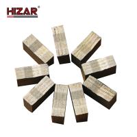 China 20x5.3mm Sandstone 3.5mm Steel Blank  Core Bit Segment No25 Stone Cutting Segment for sale