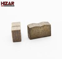 China 20x5.3mm Sandstone 3.5mm Steel Blank  Core Bit Segment No25 Stone Cutting Segment for sale