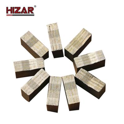 China Granite 1000MM 39'' No 108 Stone Cutting Segments 7.2mm Steel Blank for sale