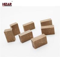 China 9.3mm Steel Blank NO 156 Stone Cutting Segments ODM Color Granite Cutting Segments for sale