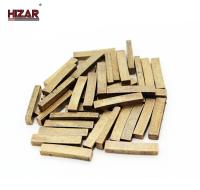 China 9.3mm Steel Blank NO 156 Stone Cutting Segments ODM Color Granite Cutting Segments for sale