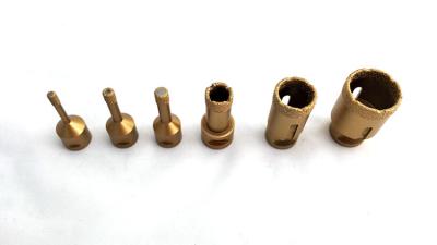 China Diamond  NO 30 Grit 5/8UNC Thread 6 Inch Core Drill Bit 85mm for sale