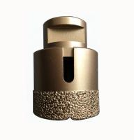 China Diamond  NO 30 Grit 5/8UNC Thread 6 Inch Core Drill Bit 85mm for sale