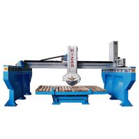 China Granite Tile 80cm 18.5kw Blade Marble Cutting Machine 45 Deg Axis for sale