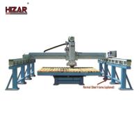 China Infrared Bridge 2600mm 400mm Blade Granite Wire Saw Cutting Machine 5000kg for sale