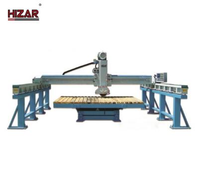China Infrared Bridge 2600mm 400mm Blade Granite Wire Saw Cutting Machine 5000kg for sale