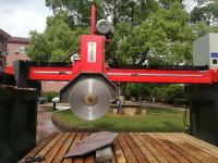 China 18.5kw 1.2m Infrared Block Bridge Stone Cutting Machines 6.5T for sale