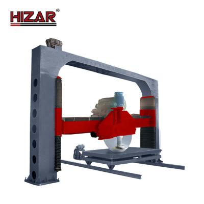 China Gantry 1600mm Blade 75kw Stone Cutting Machines Granite Block Cutting Machine 7.3 Ton for sale