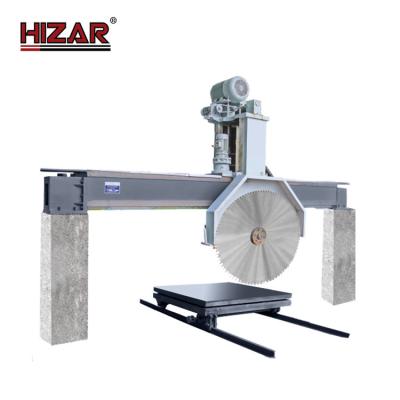 China 6.2t Gantry 2000mm Blade Concrete Block Cutter Granite Slab Cutting Machine 37kw for sale
