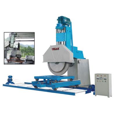 China 37kw 1.6m Blade Stone Cutting Machines 6300Kg Granite Multi Cutter Machine for sale