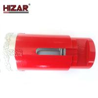 China Granite 370mm Drill Bit Diamond  Customizable 3 Core Drill Bit 5/8-11 Thread for sale