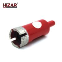 China Granite 370mm Drill Bit Diamond  Customizable 3 Core Drill Bit 5/8-11 Thread for sale