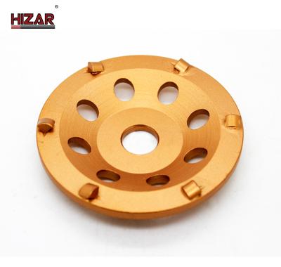 China 16mm Hole Diamond Grinding Cup No 60 Grit  5 Inch Diamond Cup Wheel 125mm for sale