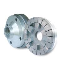 China 125mm Resin Frankfurt Diamond Grinding Block No120 Grit Cup Diamond Wheel for sale