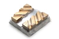 China Diamond ODM Horseshoe 80 Grit Horseshoe Concrete Grinding Block Frankfurt Stone Abrasive for sale