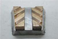 China NO 249 Grit Diamond Customized Color Concrete Grinding Block Resin Frankfurt for sale