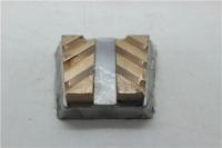 China No46 Grit 150mm Diamond Grinding Plates Resin Diamond Grinding Block OEM for sale