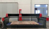 China Mono Block 600mm Blade Stone CNC Machines 5 Axis CNC Bridge Saw ODM for sale