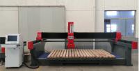 China Mono Block 600mm Blade Stone CNC Machines 5 Axis CNC Bridge Saw ODM for sale