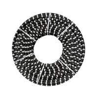 China 50m Diamond Cutting Wire Saw Granite Marble Stone Quarry 11.5mm Rope Cutting 40pcs Beads /M for sale