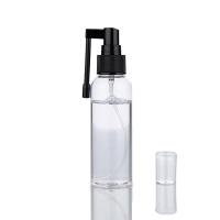 China 18/410 Medical Black Plastic Nasal Spray Bottle Anitary and Sterile for Easy Carrying. for sale